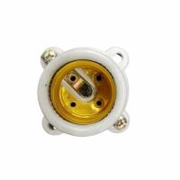 China E27 Ceramic Lamp Holder 4A 250V LED Electric Plug Socket for Industrial Lighting for sale