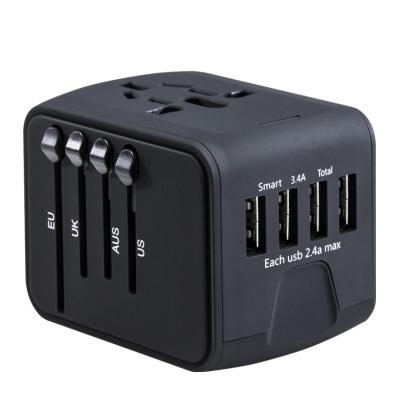 Cina Adattatore di spina elettrica dell'adattatore di potere di USB dell'adattatore 4 di USB AC/DC in vendita