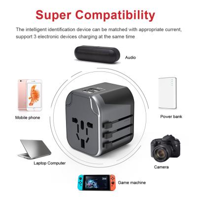 Cina Spina universale della presa a muro dell'adattatore di spina elettrica di USB del caricatore del ODM dell'OEM in vendita
