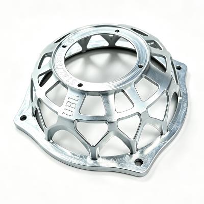 China Custom 5 Axis CNC Milling Aluminum Speaker Basket Frame For Audio Speaker Component for sale