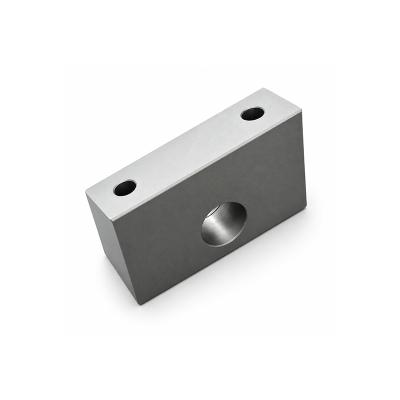 China Custom CNC Machined Aluminum Locating Block, Hard Anodized Fixture Component | Chenrong Precision for sale