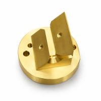 China Custom 5 Axis CNC Machined Brass Nozzle Base, Precision Fluid Spray Component | Chenrong Precision for sale