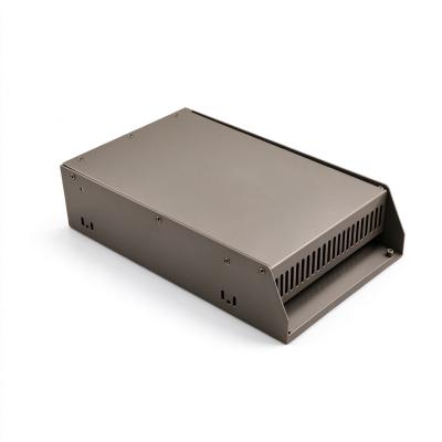 China Precision Sheet Metal Fabrication Chassis Galvanized Steel Stamping Housing with Laser Cutting and CNC Processing for sale