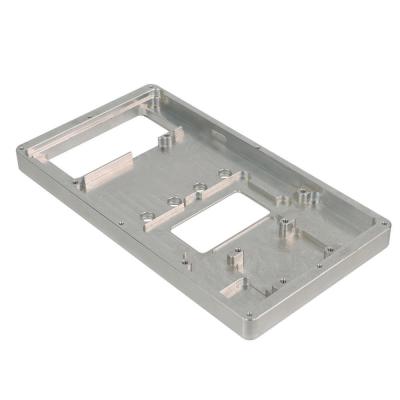 China Custom CNC Machined Aluminum Equipment Base Plate / Housing Frame for sale