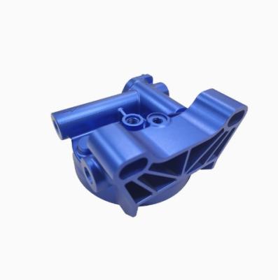 China Custom CNC Machining Aluminum Oil Cooler Adapter for New Energy Automobile Precision Automotive Hardware Accessories for sale
