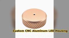 Custom Aluminum LED Housing CNC Precision Machined