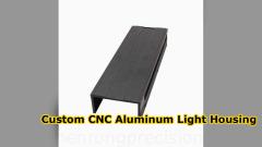 Custom Aluminum Sensor Light Housing CNC Machined