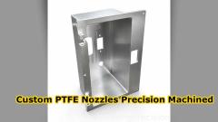 Custom CNC Machined PTFE Nozzle Precision Fluid Solutions