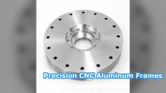 Precision CNC Machined Aluminum Frame Custom Parts