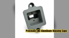 Custom CNC Aluminum Housing Caps Precision Machined