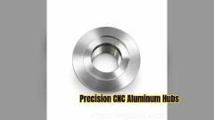 Custom CNC Machined Aluminum Flange Hub Precision Parts