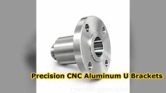 Custom CNC Aluminum U Bracket High Precision Machining