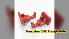 Custom CNC Turn Mill Flange Hub Precision Machining