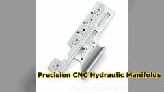 Custom CNC Aluminum Hydraulic Manifolds Precision Machined