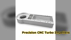 Custom CNC Machined Billet Aluminum Turbo Impeller