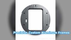 Custom Black Anodized Aluminum Frame CNC Machining