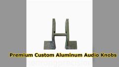 Premium CNC Aluminum Audio Knobs Custom Rotary Control