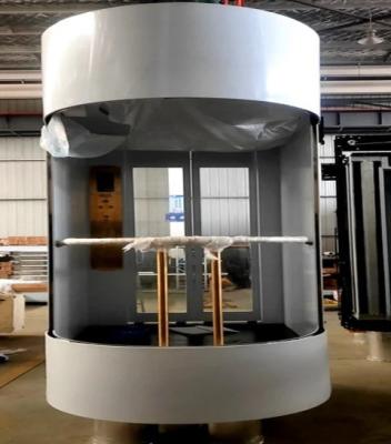 China Vierkante Glas Woon Panoramische Lift 6 de Motorlift van Personengearless Te koop