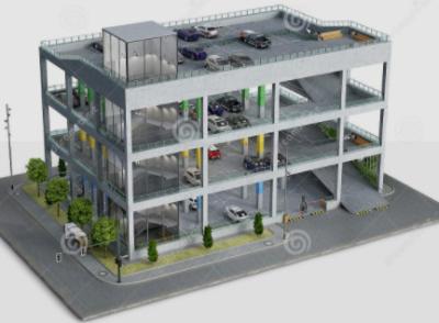 China 0.75m/s van de het Voertuiglift van het de bouwparkeren de Lifticp AC VVVF Tractie Te koop