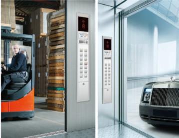 中国 機械部屋が付いている1.0m/s貨物エレベーターVVVF制御2000KG上昇 販売のため