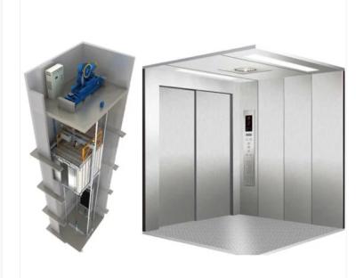 中国 機械部屋が付いている1.0m/s貨物エレベーターVVVF制御2000KG上昇 販売のため