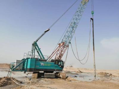 China Columna de piedra y arena Vibro compactación acumulación Vibroflot para la mejora del suelo en venta