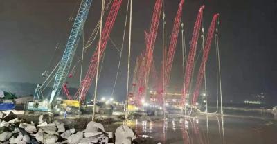 China Pile Driver Vibroflotation Technique Machine For Stone Column Soil Improvement for sale