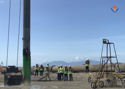 China Elektrische bodemvoeding Vibroflot voor bodemverbetering Te koop