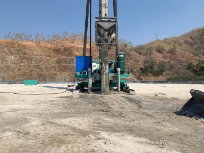 China Pile Frame 1800rpm Bottom Feed Vibroflot Te koop