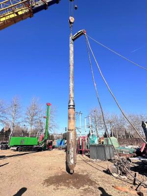 China BVEM 2600 r/min rotation speed hydraulic vibroflot pile driver for sale