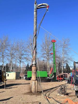 China BVEM 2600 r/min rotation speed hydraulic vibroflot pile driver for sale