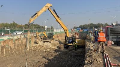 China Hydraulic Vibroflotation Compaction Equipment High Compaction Efficiency Achieved for sale