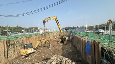 China Hydraulic Vibroflotation Compaction Equipment High Compaction Efficiency Achieved for sale