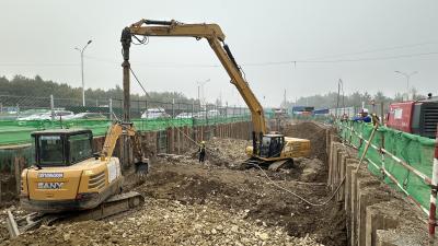 China Hydraulic Vibroflotation Compaction Equipment High Compaction Efficiency Achieved for sale