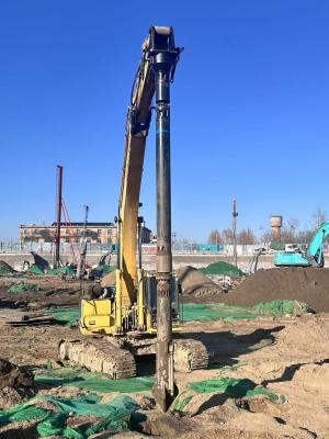 China Hydraulic Vibroflot with 1700 Kg Weight 220 Kn Max. Centrifugal Force and 0-2600 r/min Max. Speed for Excavator Vibro Compaction for sale