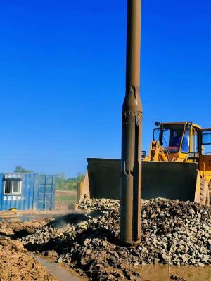 China Top Feed Vibroflot with High Centrifugal Force Adjustable Speed and Large Amplitude for Vibro Compaction for sale