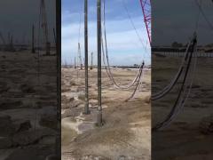 Alimentación inferior de acero inoxidable modificada para requisitos particulares Vibroflot con el enfriamiento de la agua en circulación