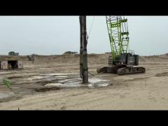 Proyecto de mejora del suelo de compactación de equipos Vibroflot de alimentación superior