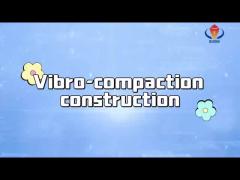 450mm 260kw Vibroflotação condutor de pilha de compactação Aumentar a capacidade sísmica
