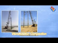 Solução confiável de equipamento de compactação Vibro para melhoria eficaz da compactação do solo