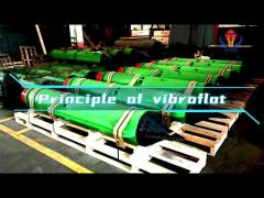 돌 기둥 스파일 운전 비브로플로트 장비 75kw 426mm