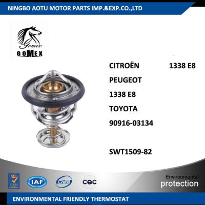 中国 CITROËN/トヨタのためのエンジンの冷却剤のサーモスタット 1338E8 90916-03134 SWT 1509-82 販売のため