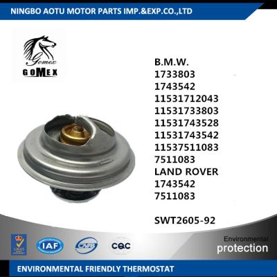 China Coolant Thermostat 1733803 1743542 11531712043 11531733803 1743542 7511083 SWT2605-92 for  B.M.W.  LAND ROVER for sale