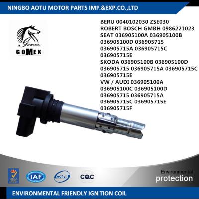 Cina L'unità della bobina di accesione dell'automobile per l'accensione AUDI/di VW 036905715A 036905715C BERU 0040102030 SKODA SEAT 036905100A parte in vendita