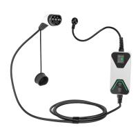 Quality Type 1 / 2 Schuko Plug Portable EV Charger 8A 10A 13A 16A Electric Car Charger for sale
