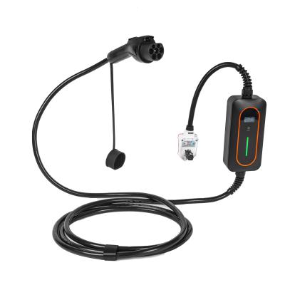 China 3.6Kw 7.2Kw Ev-oplaadstation Draagbare Ev-oplader Betrouwbare prestaties onder extreme omstandigheden Te koop