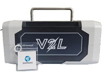 China Swap-and-Go V2L Discharging Device Japanese Standard CHAdeMO with Display 3.5KW Compatible with Nissan Leaf for sale
