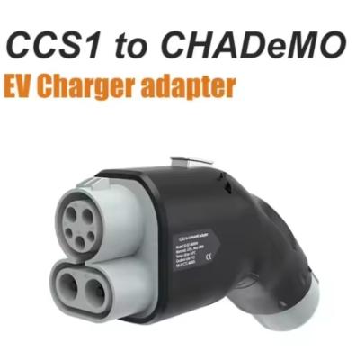 China In Stock CCS1 to CHAdeMO Adapter 250A 1000V DC Fast Charging IP54 Waterproof CE TUV Certified EV Connector Factory for sale