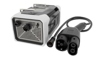 China 3.5kW 5kW NACS Tesla V2L V2H Discharger Portable Vehicle-to-Load Power Box DC to AC EV Power Output Adapter for sale