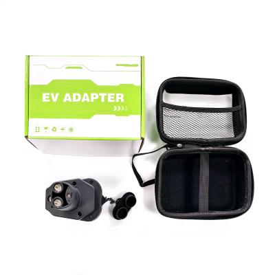 China SIXPENCE CCS2 to NACS Tesla Fast Charger AC+DC Plug EV Connectors Adapter New Condition Model 3/X/Y/S for sale